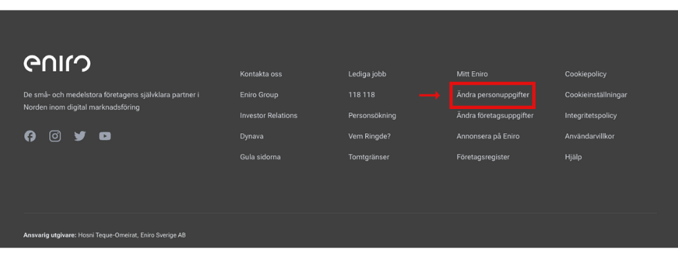 Ta bort personuppgifter om dig online - guide 2023 | Cookielagen
