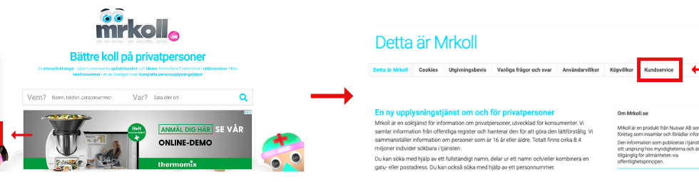 Ta bort personuppgifter om dig online - guide 2025 | Cookielagen